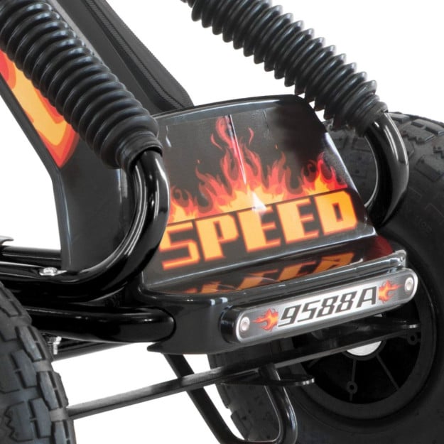 Kahuna G95 Kids Ride On Pedal-Powered Go Kart - Black | Kahuna