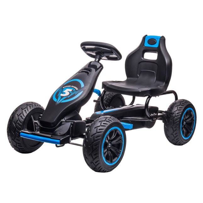 Kahuna G18 Kids Ride On Pedal Go Kart - Blue | Kahuna