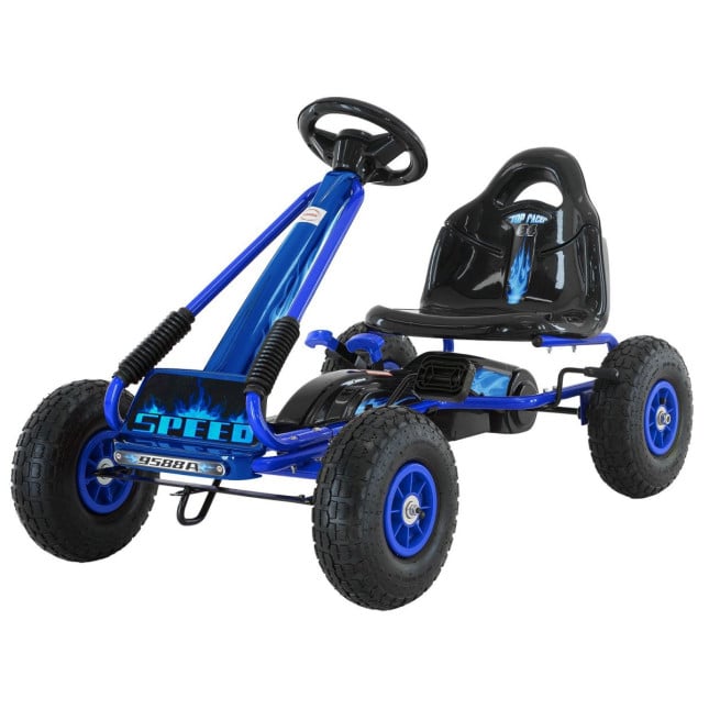 Kahuna G95 Kids Ride On Pedal Go Kart - Blue | Kahuna